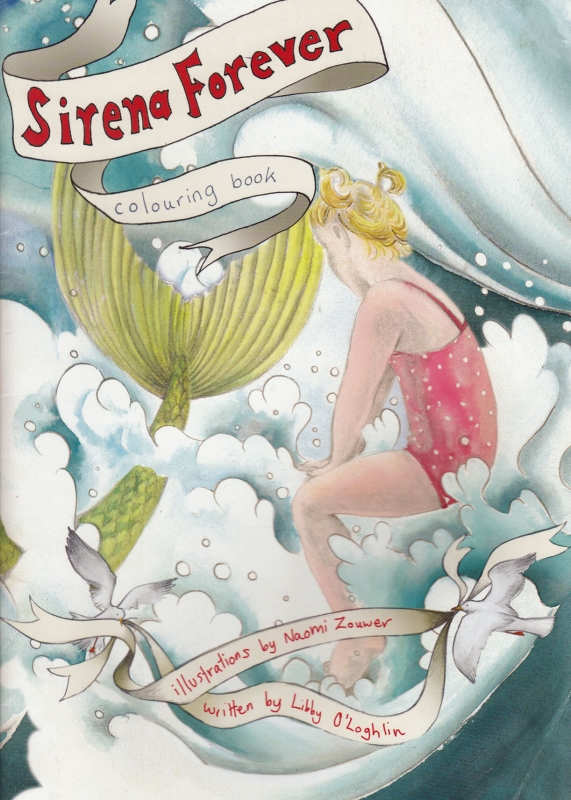 Sirena Forever Colouring Book Rowing Girl Productions